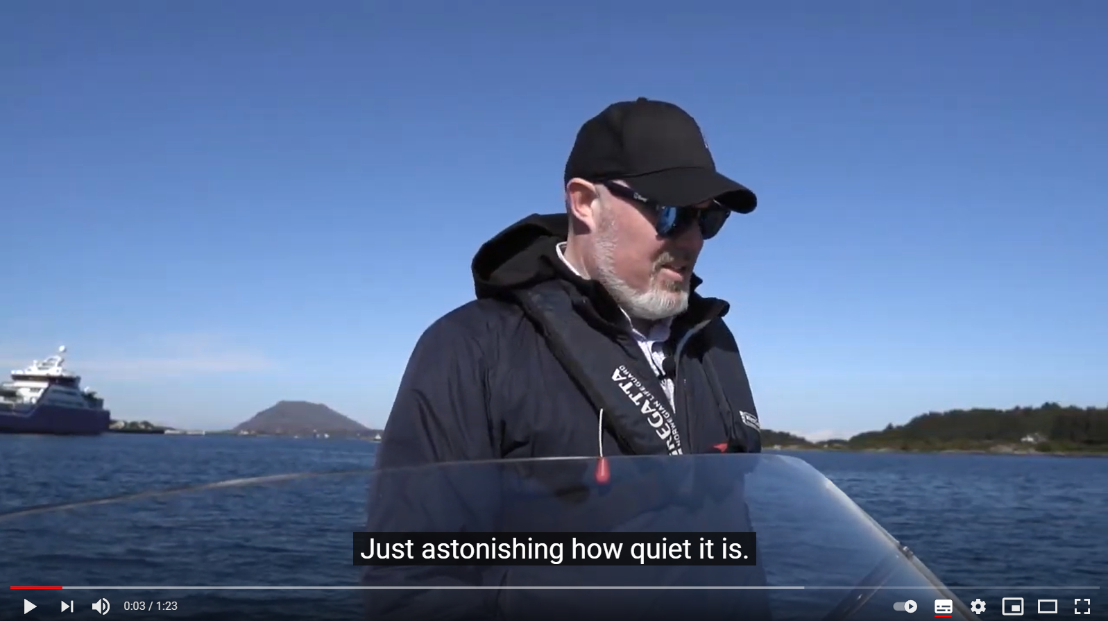 On Board with Leif presenting Evoy powerful Gale Electric Outboard