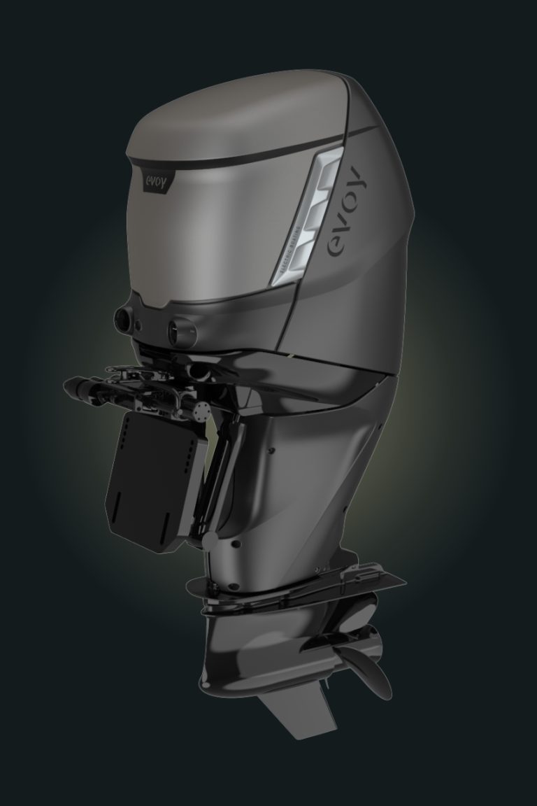 Evoy Storm 300+ hp electric outboard