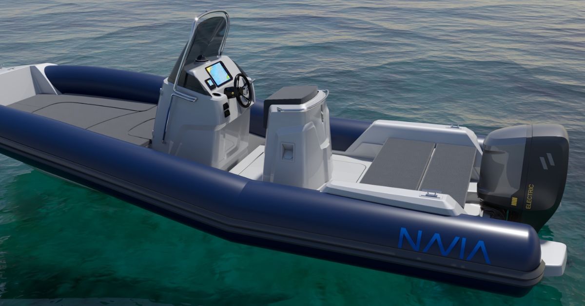 Navia Electric Yachts Powered by Evoy outboard Navia Electric Yachts Powered by Evoy outboard
